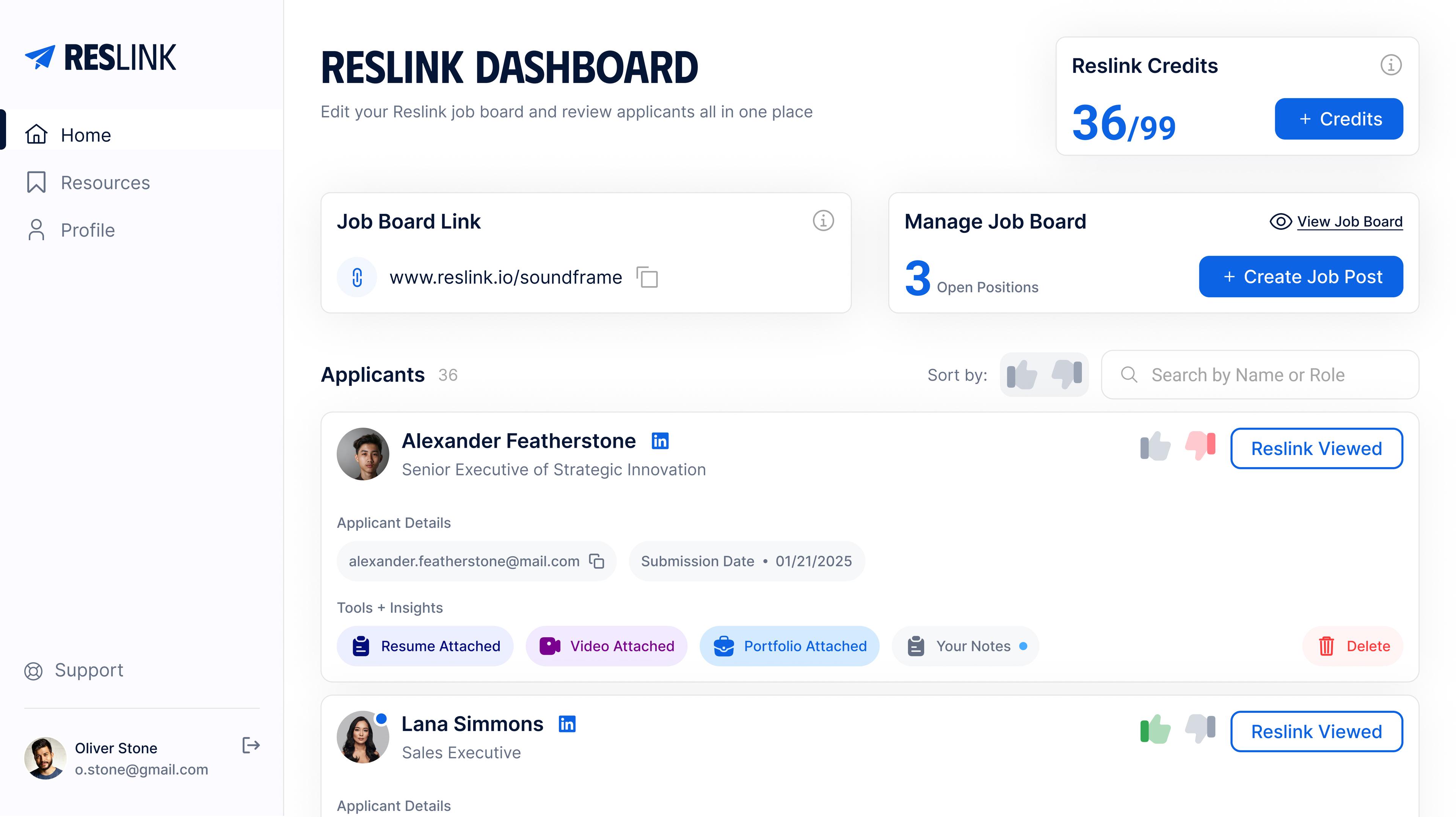 Reslink for Companies: Make Better Hiring Decisions, Faster