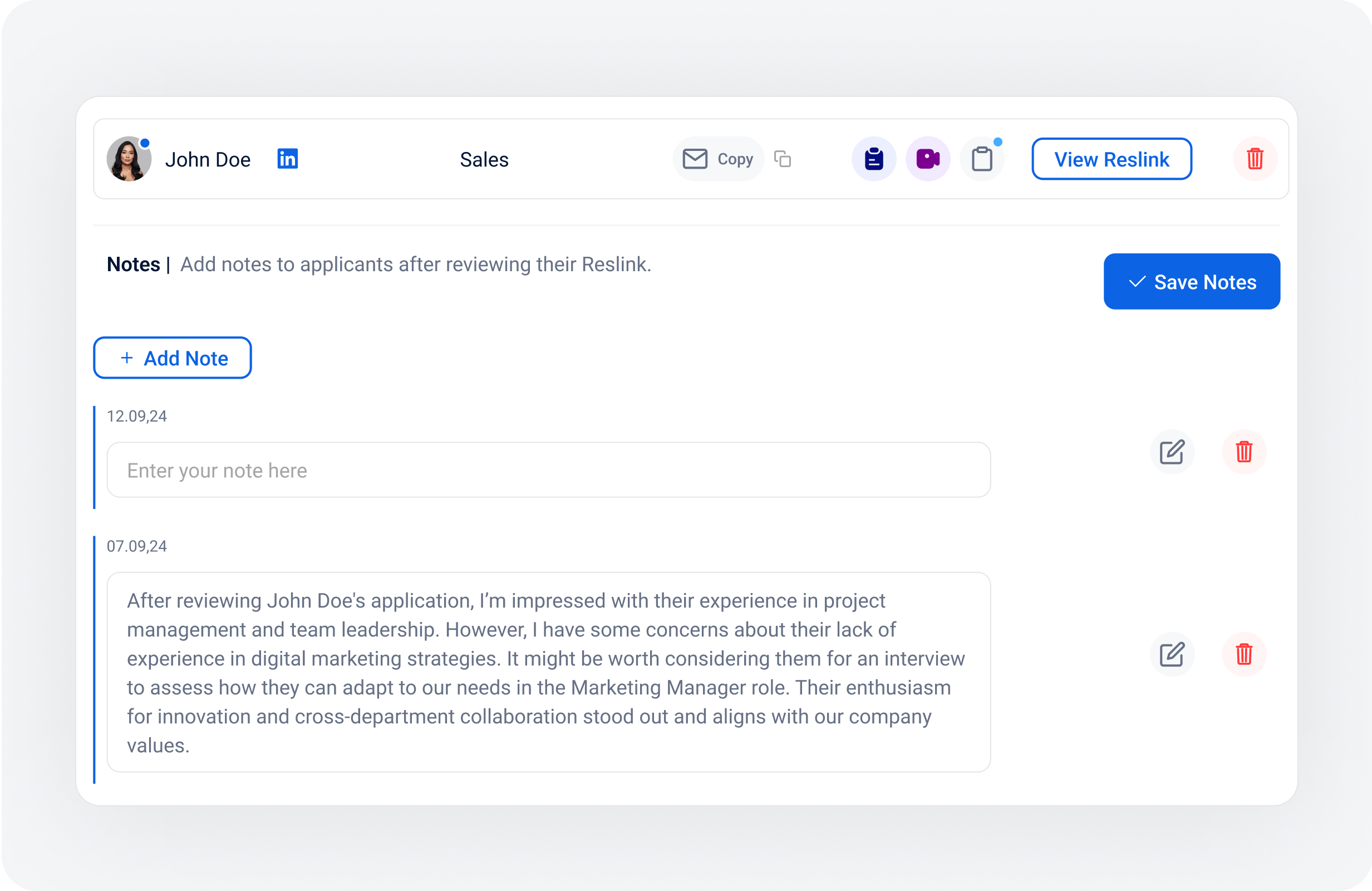 Reslink for Companies: Make Better Hiring Decisions, Faster